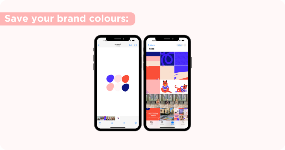 How to Add Brand Colours to Your Text in Instagram Stories and Reels ...