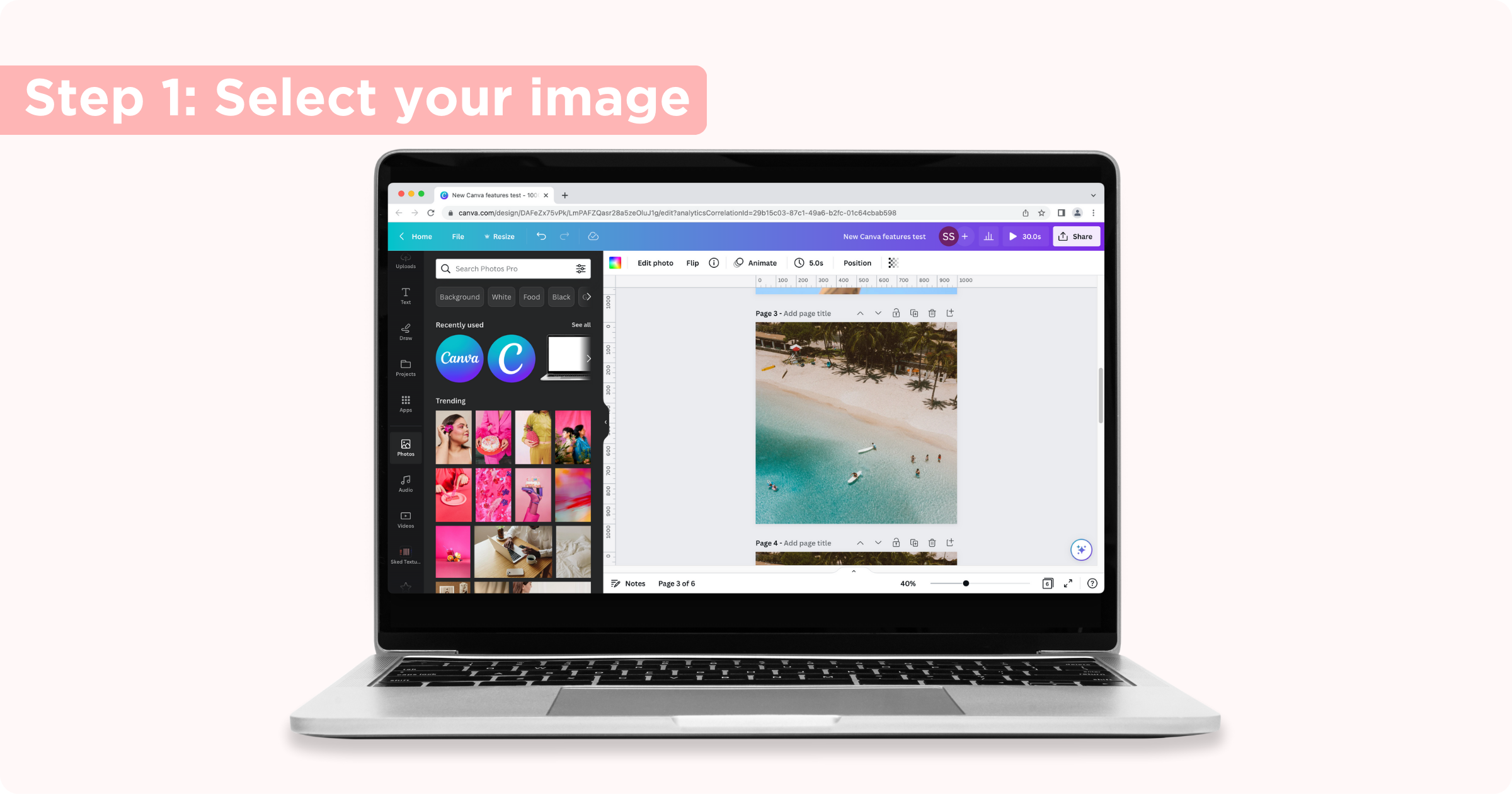 How to Create Custom Animations and Use Magic Editor + Eraser in Canva ...